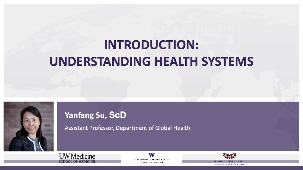 Understanding health systems
