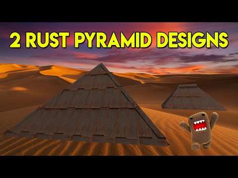Steam Community :: Video :: Two Rust Pyramid Designs Triangle Pointed ...
