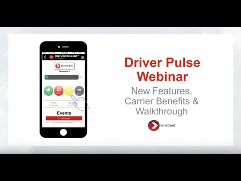 Driver Pulse Mobile App - Benefits for Carriers