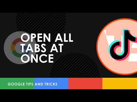 How to Open All Your Favourite Tabs at Once in Chrome #shorts
