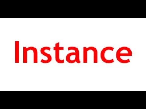 Instance - meaning in English and Hindi with usage