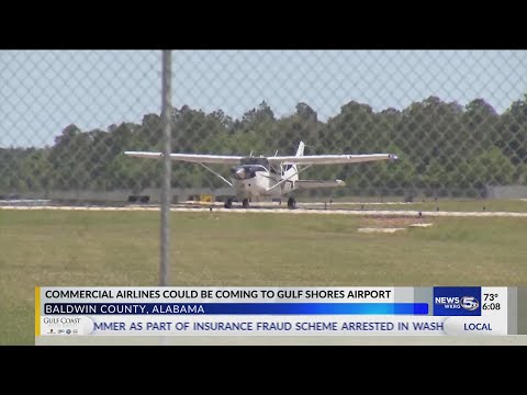 Commercial airline could be coming to Gulf Shores airport