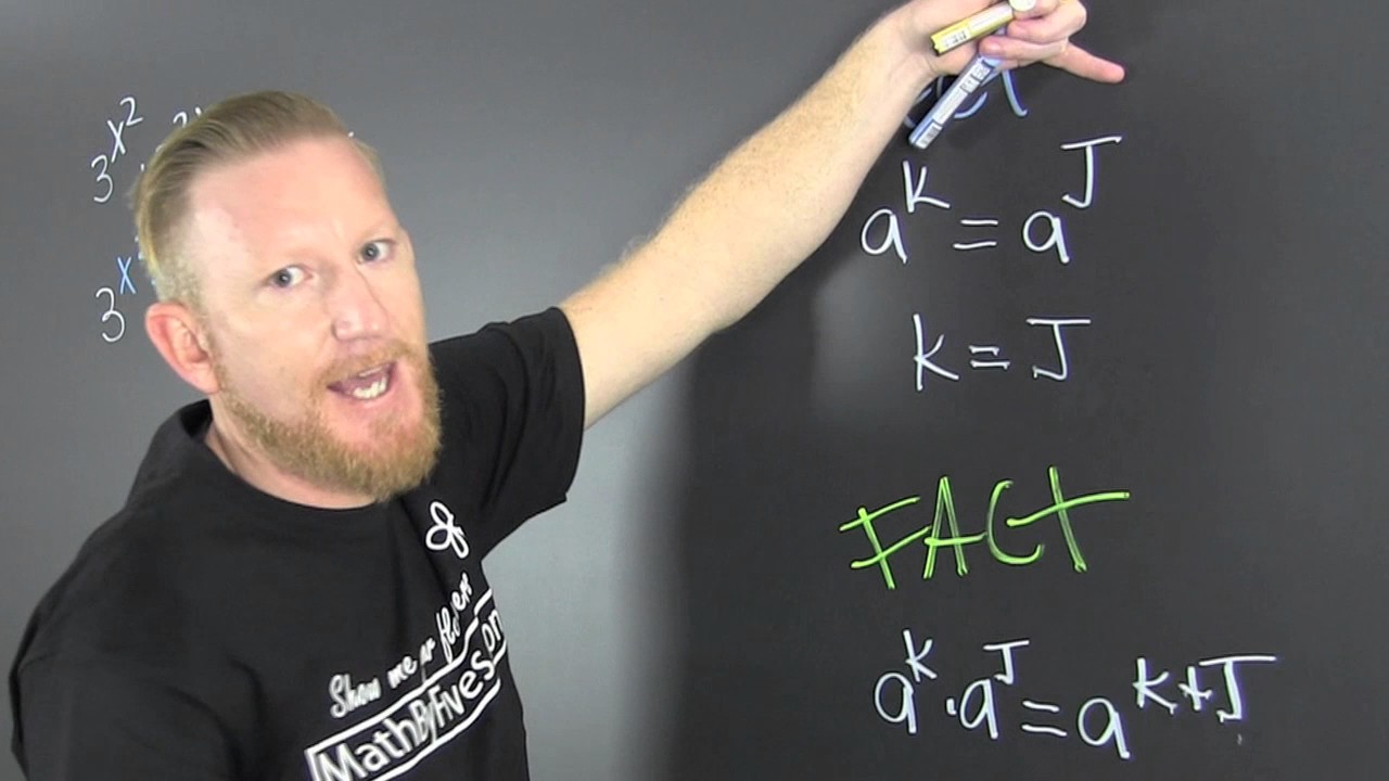 Exponential Equations Third example