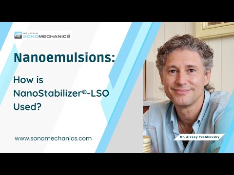 How is NanoStabilizer®-LSO Used for the Production of Water-Soluble Powders and Liquids?