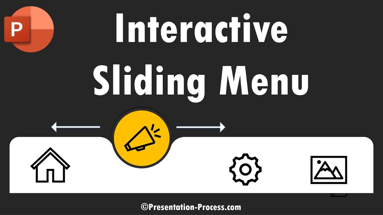 Sliding Interactive Menu with Morph Animation in PowerPoint