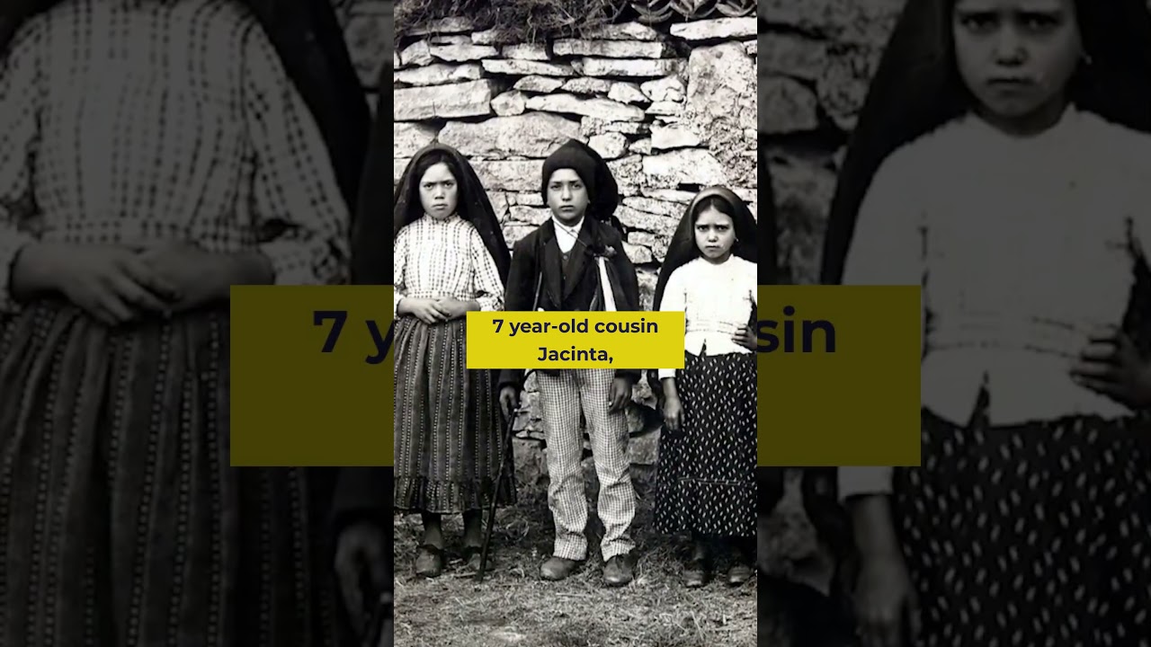 The apparition of Virgin Mary in Fátima