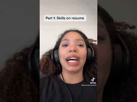Making your skills stand out on your resume