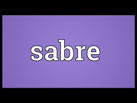Sabre Meaning