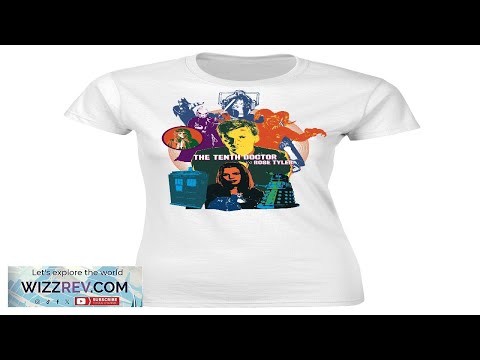 Doctor Who: Saga Collection: Women's Fit T Shirt: Tenth Doctor & Rose Review
