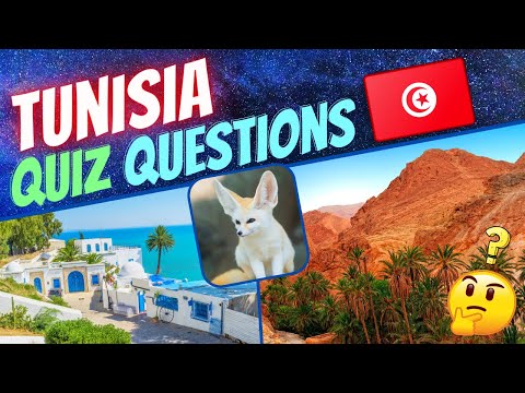 ???????? Tunisia General Knowledge Quiz | Trivia Questions and Answers with Facts (GK 2021)