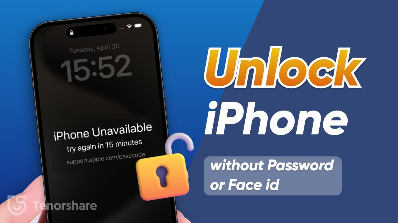 [4 WAYS] How to Unlock iPhone without Password or Face ID? - 2024 Sept. 🔓