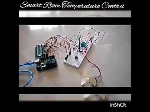 Smart Room Temperature controller using a microcontroller!