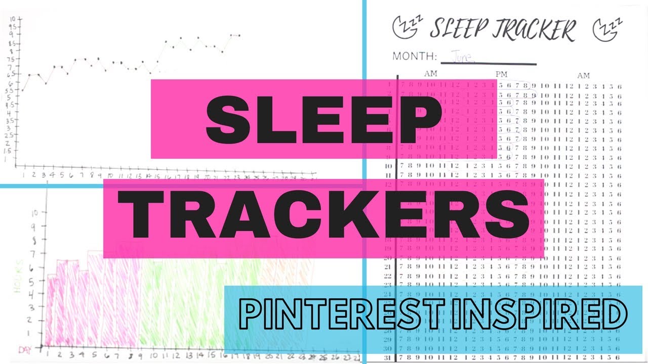 3 EASY PINTEREST INSPIRED SLEEP TRACKERS + FREE PRINTABLE!
