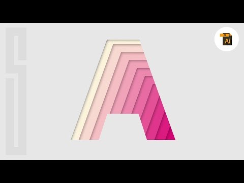 Vector Paper Illusion Design MADE EASY! *Illustrator Tutorial*