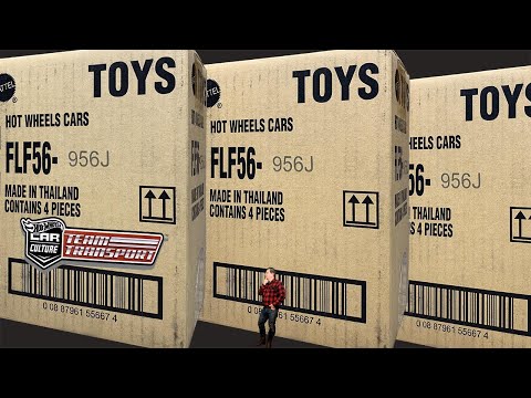 Hot Wheels Unboxing Team Transport Case J with Mazda’s Luxury Car Brand