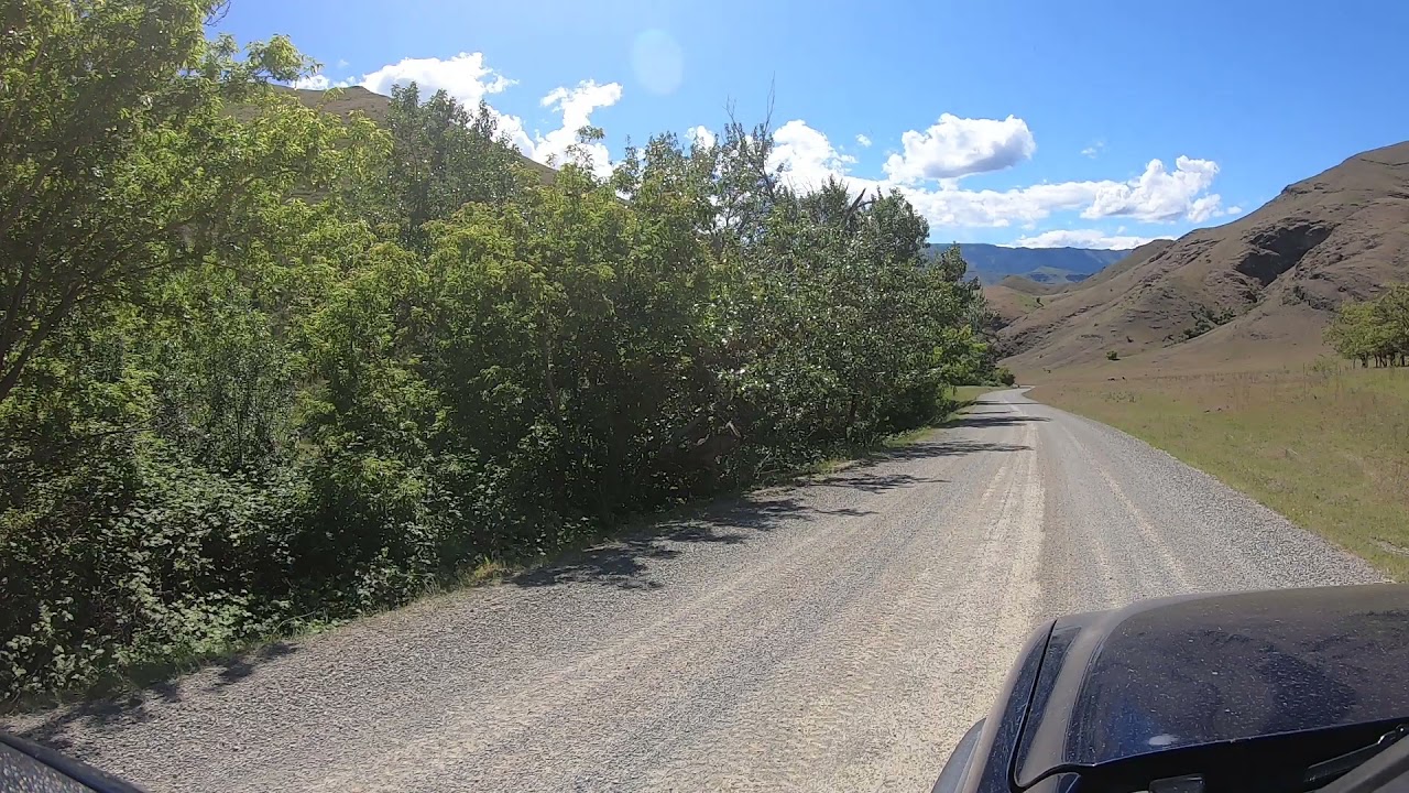Driving Into Hell's Canyon Idaho