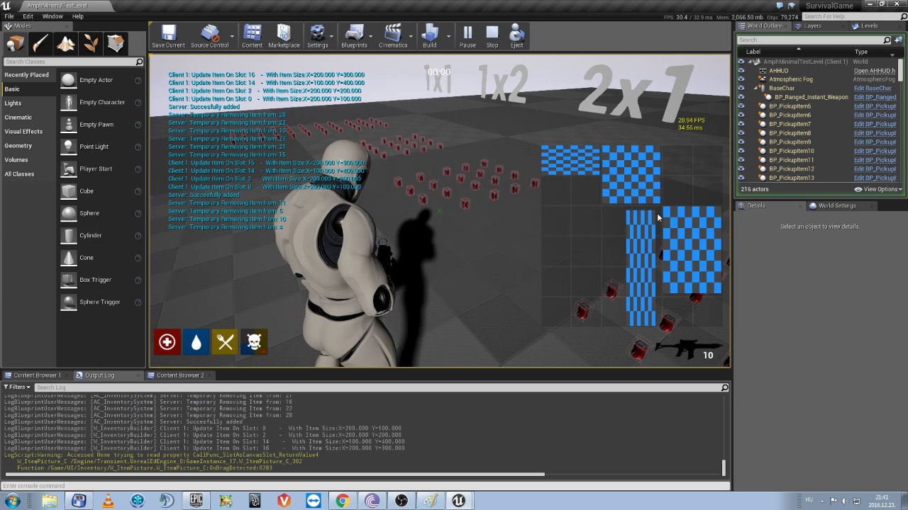 Multi Grid Inventory System.... #ue4