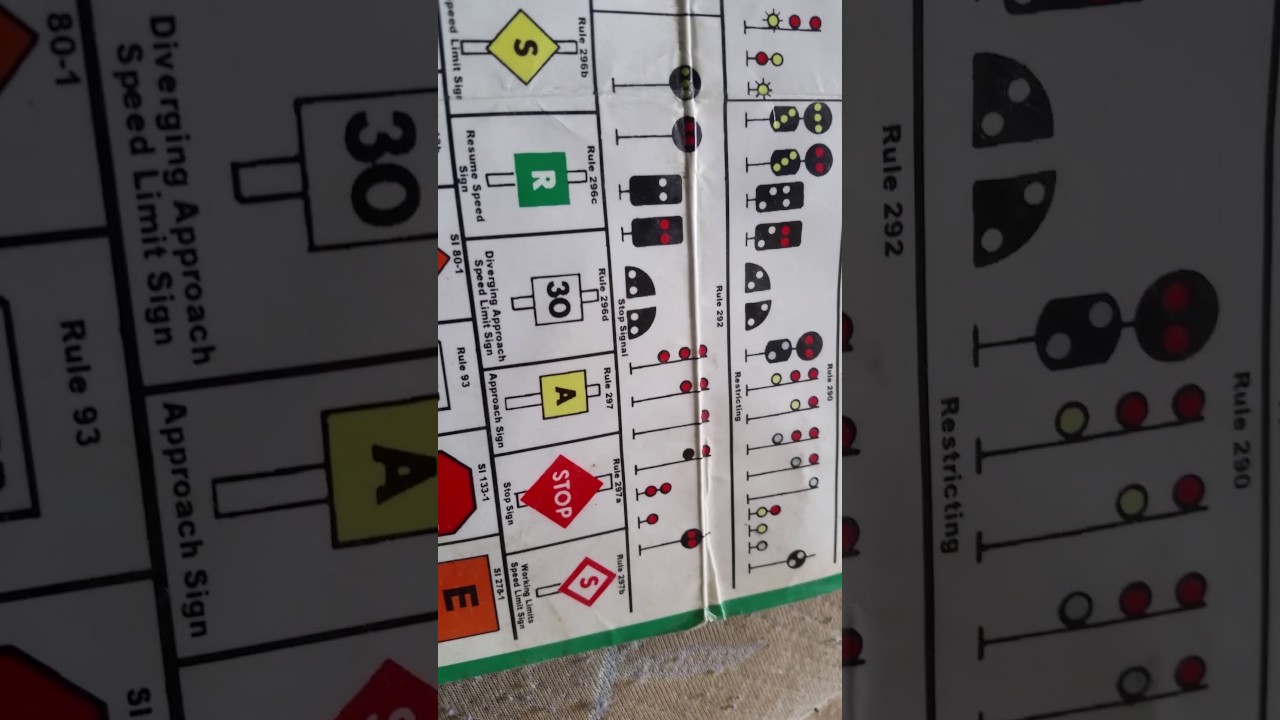 This is a NJ Transit Signal Guide.