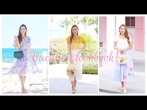 Outfits para Vacaciones | Bahamas lookbook | What to wear on a tropical Vacation |