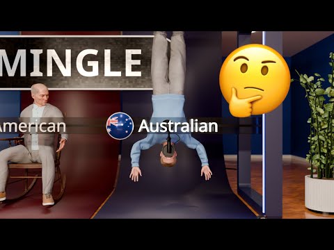 How to pronounce MINGLE