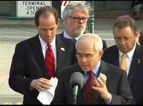 Stewart airport Port Authority ceremony