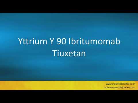 Pronunciation of the word(s) "Yttrium Y 90 Ibritumomab Tiuxetan".