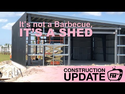 It's not a Barbecue, It's a Shed! | Construction Update | 02/10/20