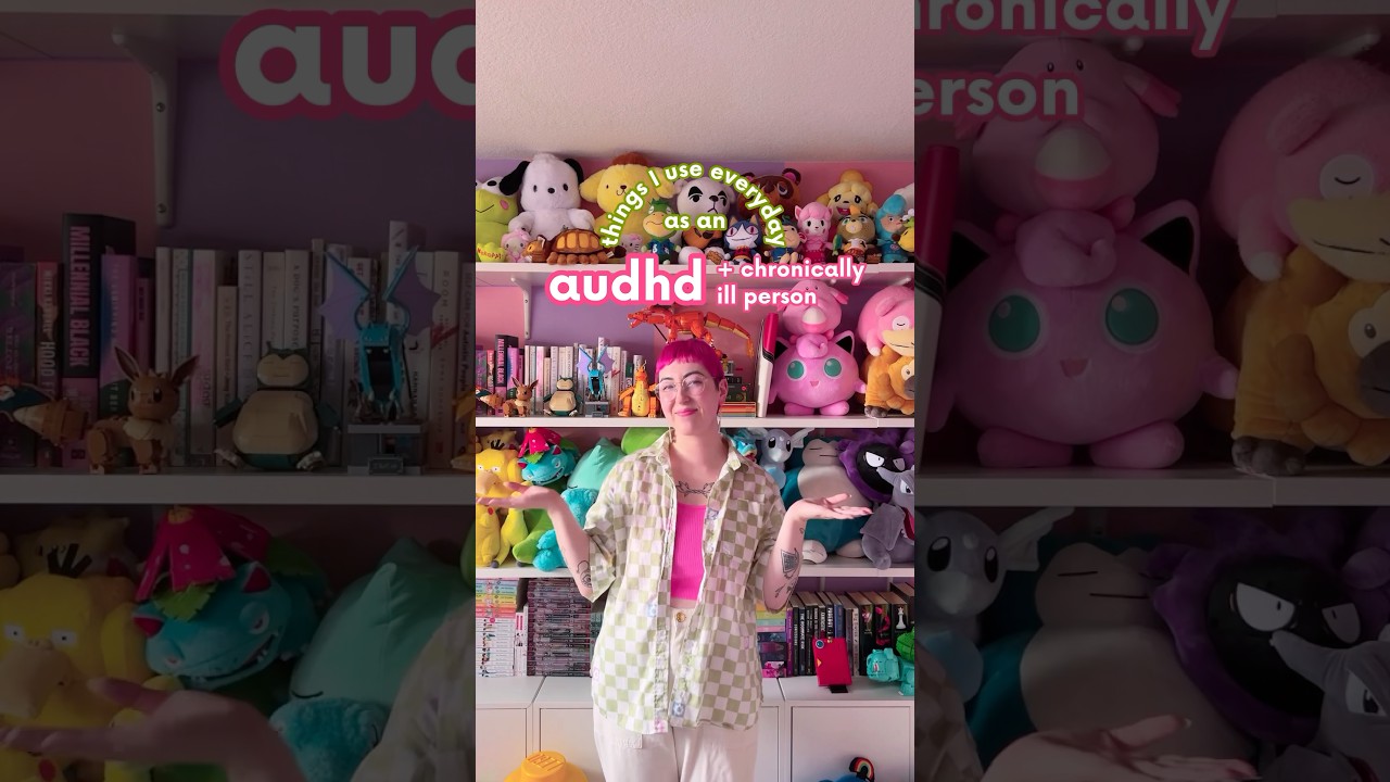 things I use everyday as an AuDHD + chronically ill person! #audhd #disabled #accommodation