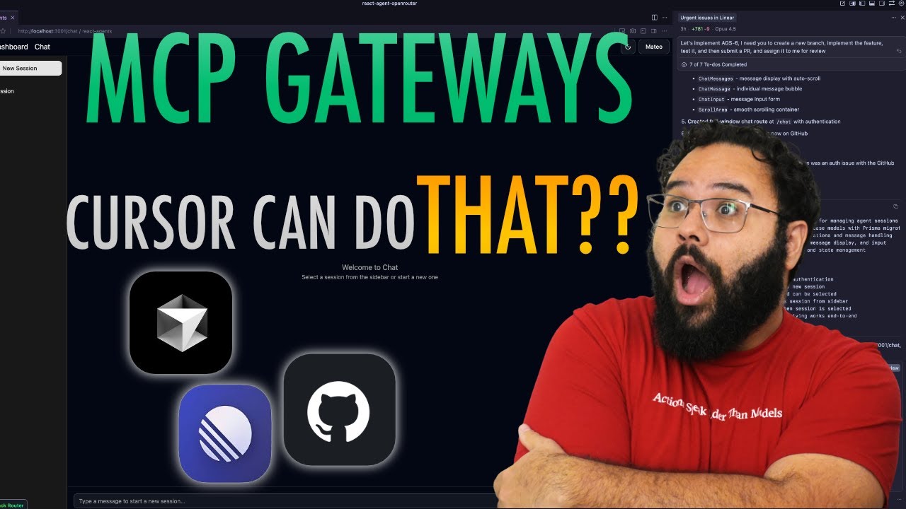 Arcade MCP Gateway Gives Cursor Superpowers with GitHub and Linear tools