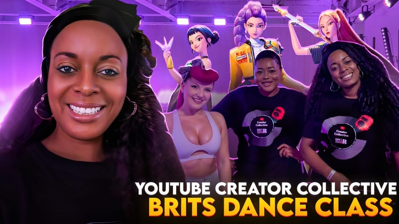 YouTube Creator Collective: BRITs Dance Class 💃🏾 @YouTube #youtubecreatorcollective #BRITsDanceClass