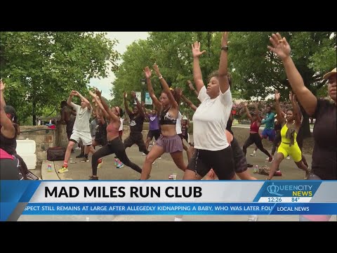 QC Checklist: Mad Miles Run Club running laps through Charlotte
