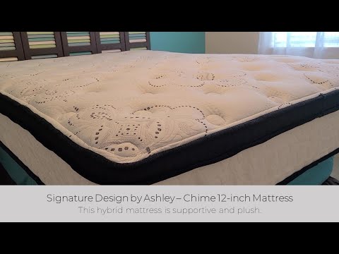 In Hand Review of Signature Design by Ashley Chime 12 Inch Plush Hybrid Mattress