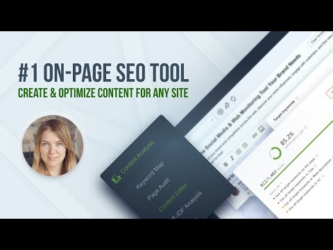 How to use the Content Editor tool in WebSite Auditor for on-page SEO