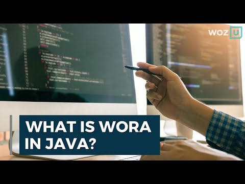What is WORA in Java