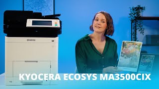 Kyocera ECOSYS MA3500cix A4 Colour Multifunction Laser Printer - 1102YK3NL0