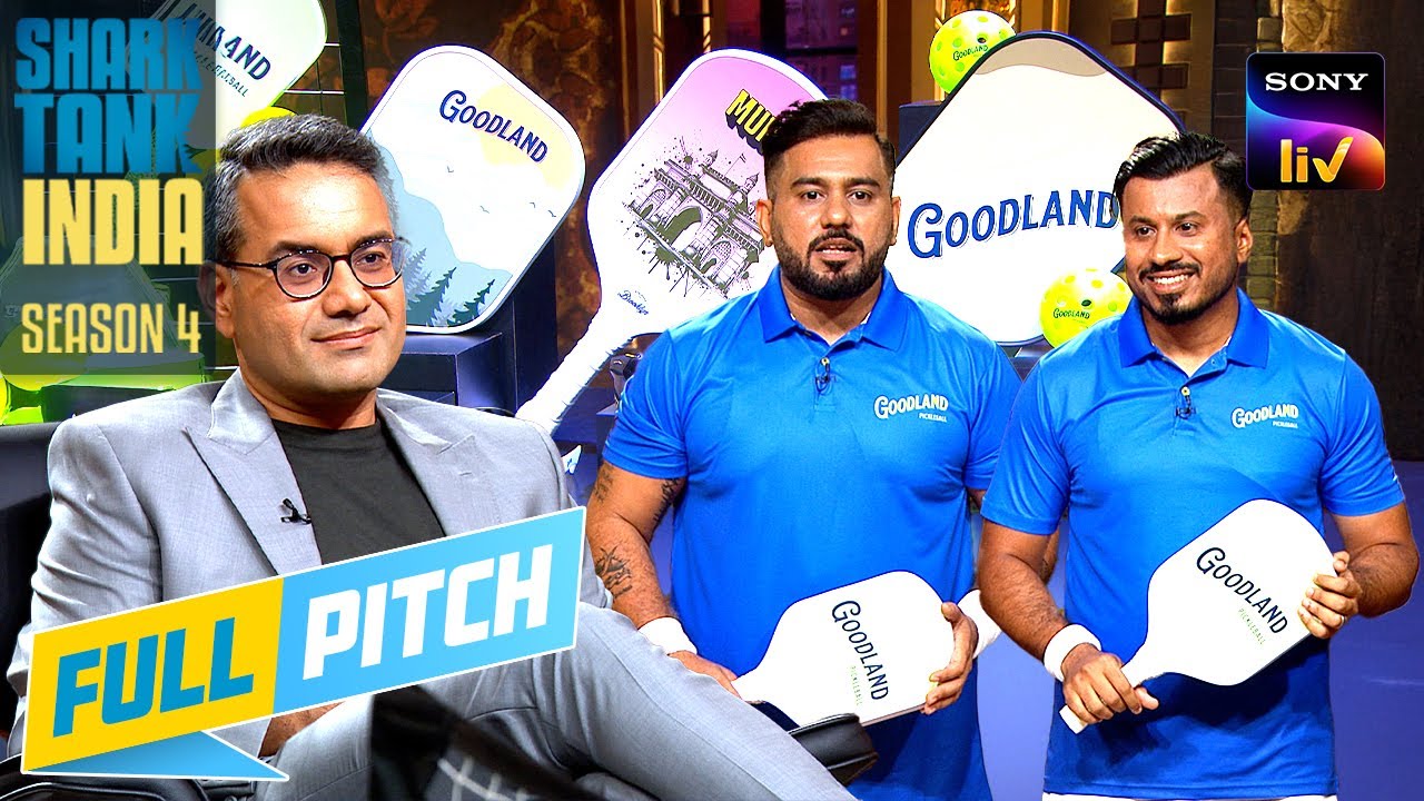 Goodland Pickleball's Pitch on Shark Tank India: Revolutionizing a Fast ...