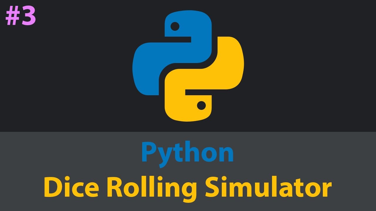 Dice Rolling Simulator in Python - Beginner Friendly