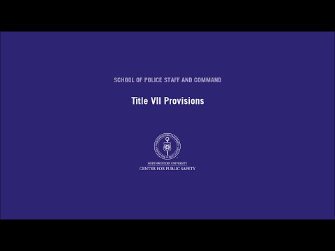 Title VII Provisions
