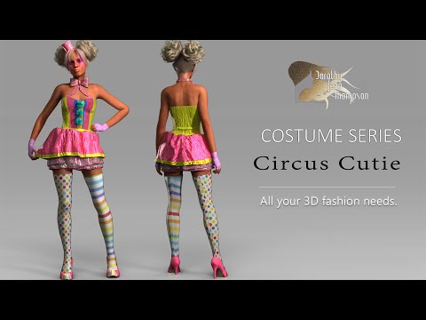 Circus Cutie_Costume - Character Creator/Outfit - Reallusion Content Store
