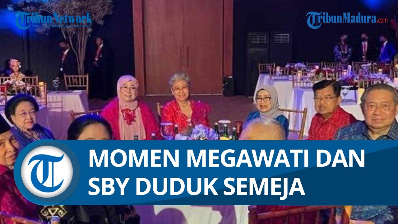Momen Keakraban Megawati Semeja dengan SBY dan Jusuf Kalla di Gala Dinner KTT G20 - Tribun Video