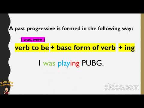 Progressive Verb Tenses | Present Progressive, Past Progressive, Future Progressive