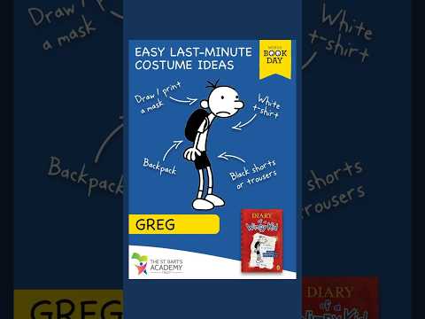 World Book Day | Easy Last Minute Costume Ideas PART 1 π #shorts #worldbookday