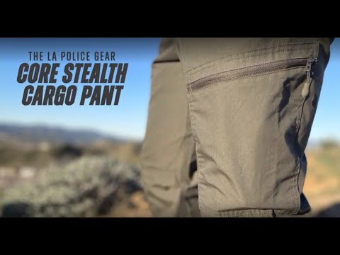 LAPG Core Stealth Cargo Pants - Rip Stop 6 Pocket Tactical Pants