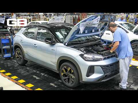 Inside VW’s NEW SUV Factory 🇧🇷 How Volkswagen Tera is Built in Brazil ...