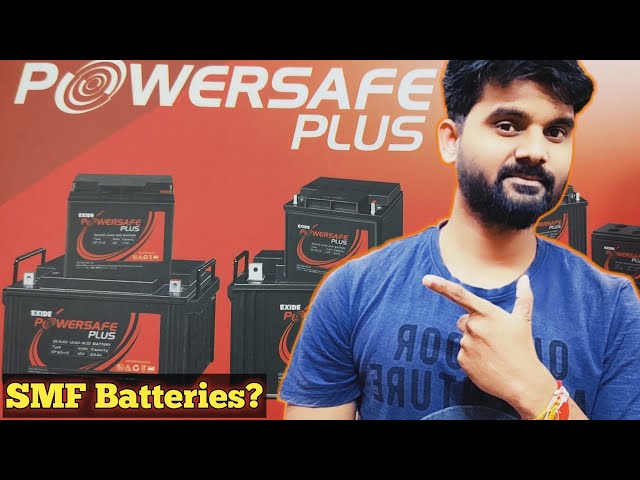 Exide Battery - Exide PowerSafe Plus EP 100-12 (SMF 100AH 12V ...