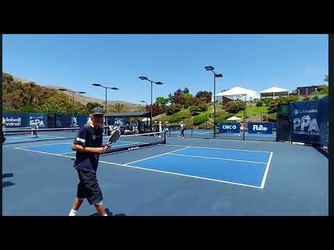 PPA TOUR - Orange County Cup - Sr. Pro Singles Gold Medal Match Mattias Johansson vs Morgan Shepherd