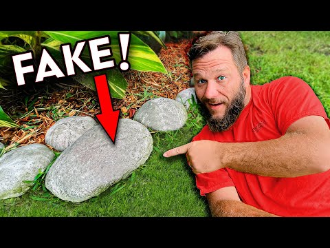 Does This Landscaping Hack Work? DIY Faux Stone Edging