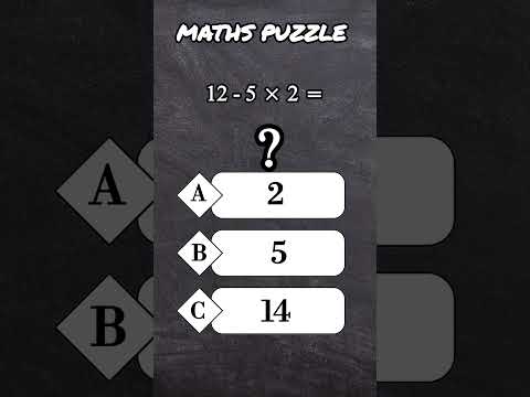 ????Can you solve this puzzle | Maths puzzles #shorts #mathspuzzle #maths #puzzle