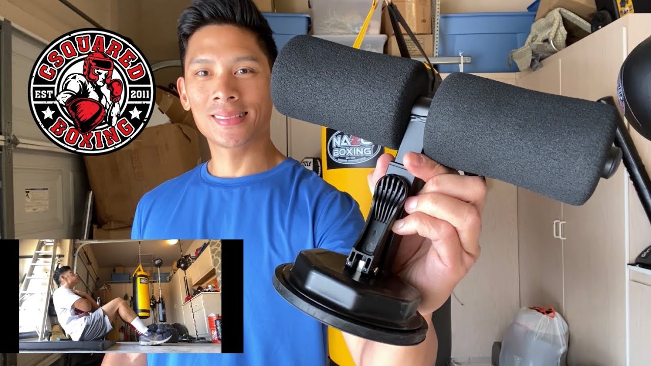 Slimerence Suction Cup Sit Up Bar REVIEW- A GREAT DEVICE FOR ABDOMINAL WORK!
