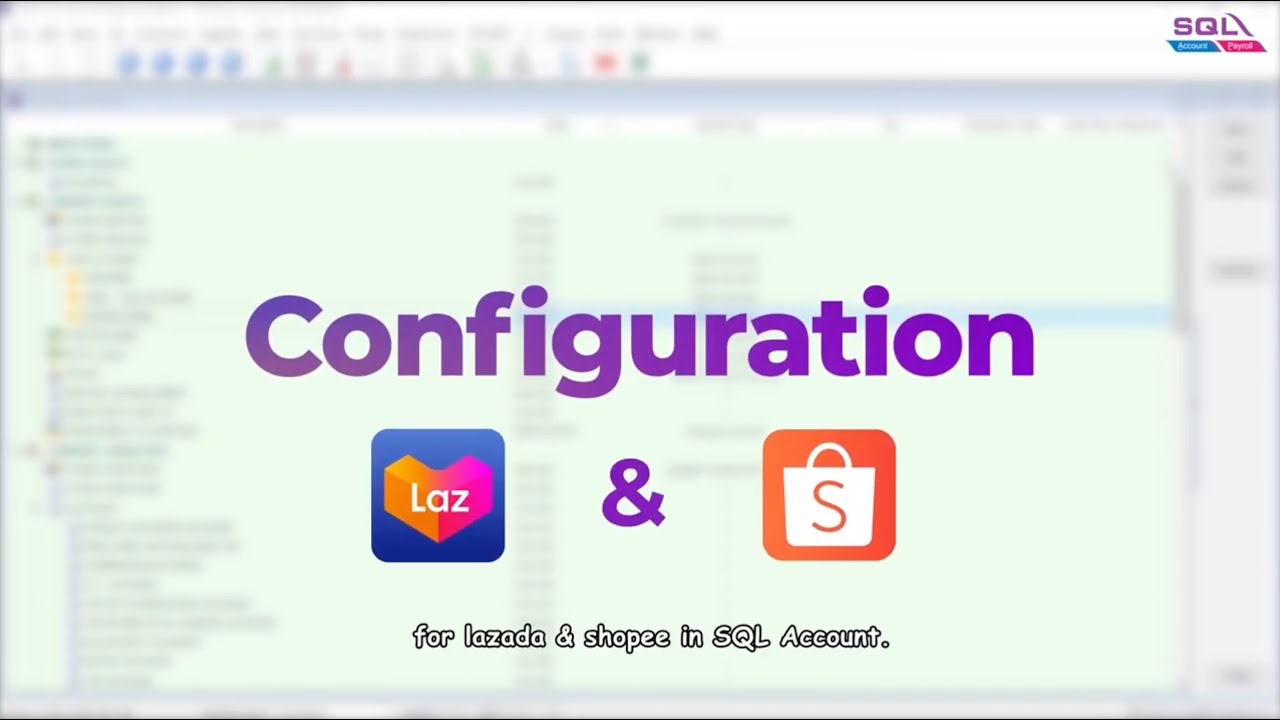 SQL Accounting E-Commerce - Shopee & Lazada